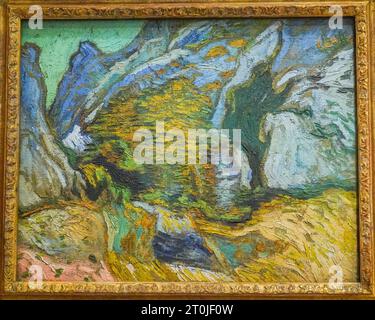 Ravine, Vincent van Gogh, 1889 Stock Photo - Alamy
