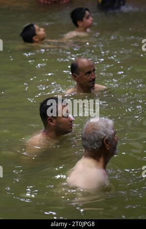 Sarein, Ardabil, Iran. 5th Oct, 2023. Iranian men at the Royal Park ...