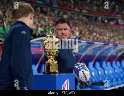 Hamish Weir, the son of the late Doddie Weir and Kenny Logan present ...