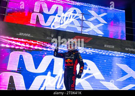 DOHA - Max Verstappen (Red Bull Racing) during qualifying at the Lusail ...
