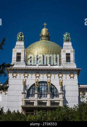 Dome. Steinhof Church built by Otto Wagner between 1902 and 1907 Stock ...