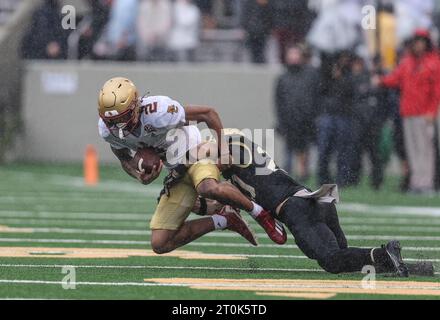 October 07, 2023: Army Black Knights defensive lineman Jack Latore (92 ...