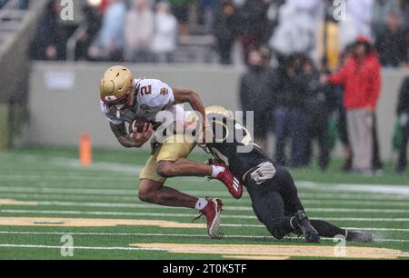 October 07, 2023: Army Black Knights defensive lineman Jack Latore (92 ...