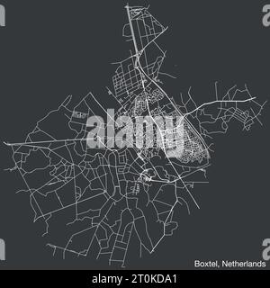 Street roads map of BOXTEL, NETHERLANDS Stock Vector Image & Art - Alamy
