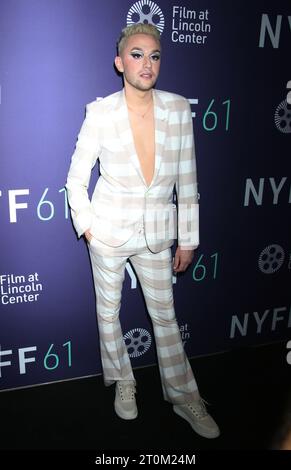 Oxtober 06, 2023 Johnny Ross attend New York Film Festival 61premiere ...
