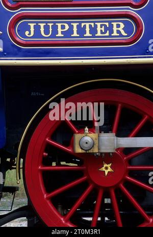 Steam engine Jupiter detail, Golden Spike National Historic Site, Utah ...