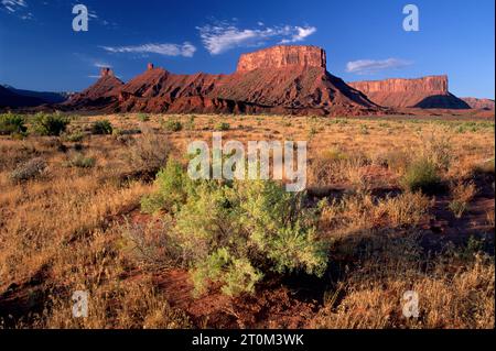 Fisher Valley cliffs, Colorado Riverways Recreation Area, Upper ...