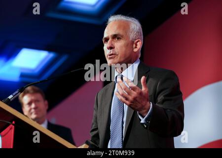Reform UK deputy leader Ben Habib at TUV manifesto launch at Dunsilly ...
