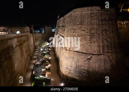 St. John Bastion and Cavalier in Valletta, Malta, 16th century ...