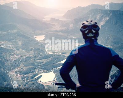 Boy on alpine meadow of Lago-Naki plateau, Western Caucasus Stock Photo ...