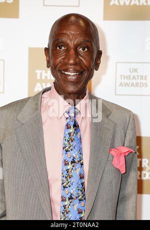 Ewart James Walters arrives for the UK Theatre Awards at the Guildhall ...