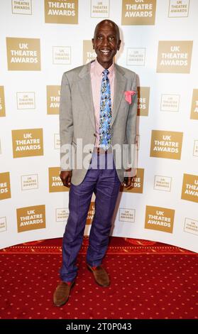 Ewart James Walters arrives for the UK Theatre Awards at the Guildhall ...