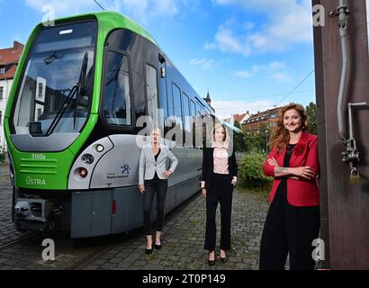 22.09.21, Hannover, Üstra 3 Damen bilden den Vorstand Elke Maria van ...