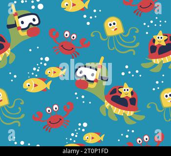 squid undersea cartoon Stock Vector Image & Art - Alamy