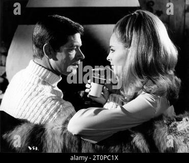 CAMILLA SPARV and STEPHEN BOYD in ASSIGNMENT K 1968 director VAL GUEST ...