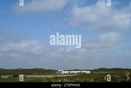 LORAN-C-Sender, südlich Rantum, Sylt, Schleswig-Holstein, Deutschland ...