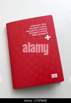 Ein Ausweisdokument Schweizerpass. Ein Ausweisdokument Schweizerpass ...