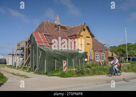 Neubau, Einfamilienhaus, Archsum, Sylt, Schleswig-Holstein, Deutschland ...