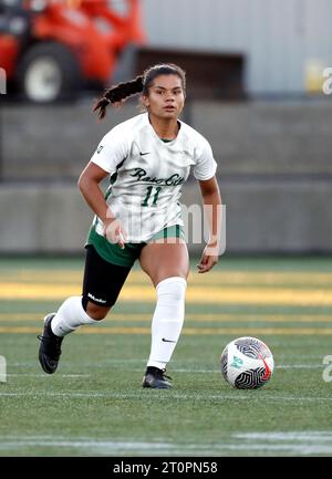 October 6, 2023: Portland St. midfielder Sienna Higinbotham (2 ...