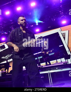 MIAMI, FLORIDA - OCTOBER 06: Julian Turizo performs during Manuel ...