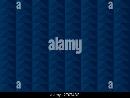 Polygonal dark blue mosaic background. Abstract low poly vector ...