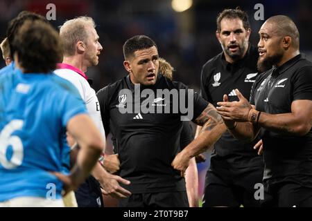 Codie Taylor (NZL) during the 2023 Rugby World Cup Pool A match between ...
