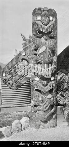 new zealand maori new zealand maori meeting house whakarewarewa thermal ...