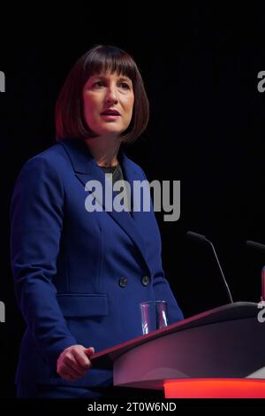 Shadow chancellor Rachel Reeves making her keynote speech at Fabian ...