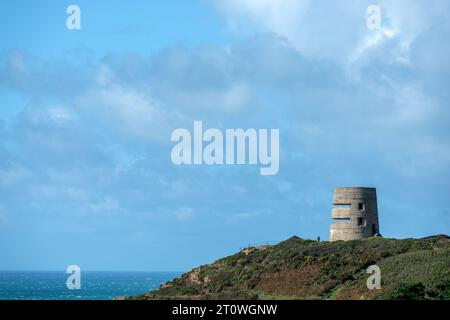 Guernsey, October 3rd 2023: Prevote Observation Tower Stock Photo - Alamy