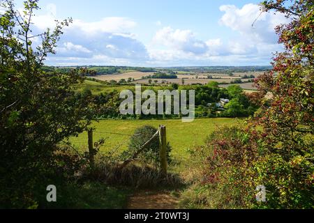 A view from Sharpenhoe Clappers Stock Photo - Alamy