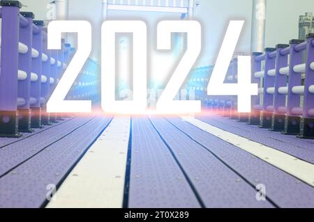 Concepts What's New in the New Year 2024 ,Ideas 2024 Stock Photo - Alamy