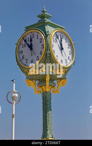 The National Park Service restored the Wise Clock at Jacob Riis Park in ...