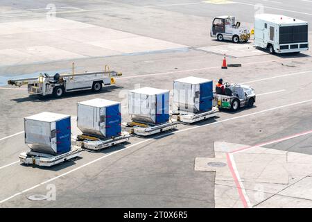 Service Vehicle, Aircraft Cargo Loader, Airport, Passenger Service ...