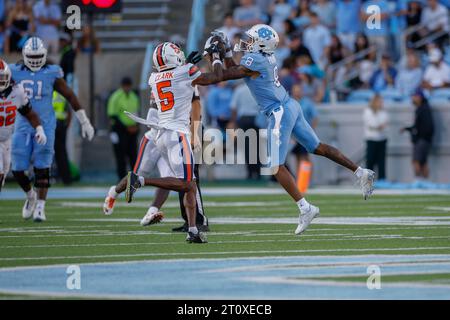 North Carolina defensive back Alijah Huzzie (DB16) poses for a portrait ...