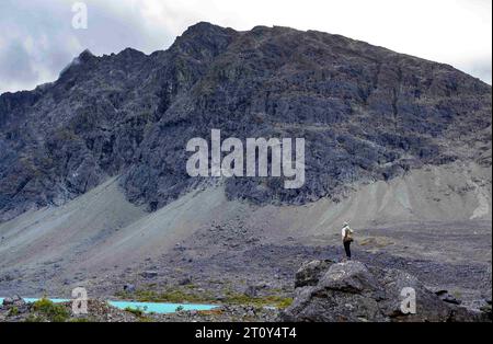September 07, 2023: Known by many as the bluest lake in the world, Lake ...