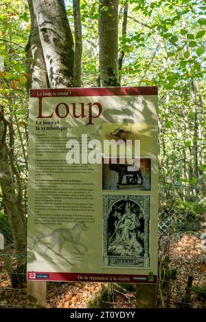 Orlu, France : 2023 October 7 : Signal in the Forests of Orlu National ...