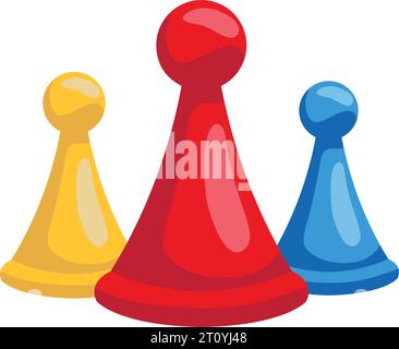 game ludo tokens Stock Vector Image & Art - Alamy