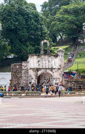 Ruins of fort built by the Portuguese in 1560 and later rebuilt by the ...
