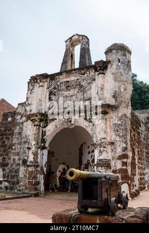 A Famosa was a Portuguese fortress built in Malacca, Malaysia, in 1512 ...