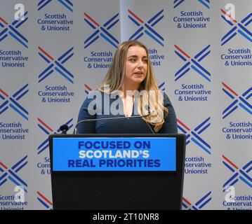 Deputy leader of the the Scottish Conservatives Meghan Gallacher MSP(c ...