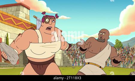 KRAPOPOLIS, left: Stupendous (voice: Pam Murphy), 'Prometheus', (Season ...