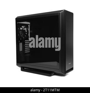 System unit case be quiet silent base 802 on white background Stock ...