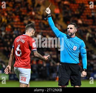 Jake Bickerstaff 27# of Wrexham Association Football Club and Zac ...