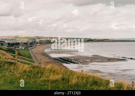 Cocklawburn Beach from the Dunes, a rural beach within Northumberland ...