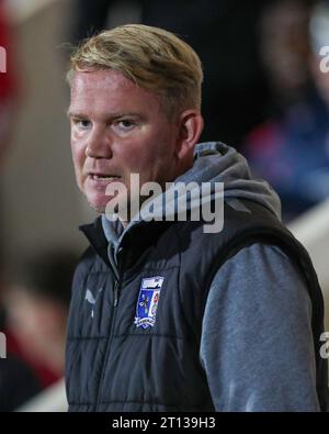 Barrow manager Pete Wild during the EFL Trophy Group A match between ...