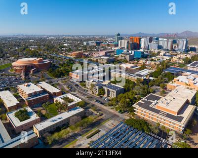 Arizona State University ASU including Gammage Auditorium in main ...