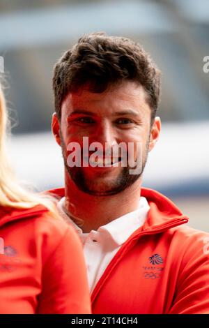 James Peters during a Team GB kitting out session for Paris 2024 at ...
