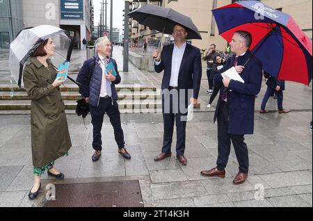 (left to right) Hildegarde Naughton, chief whip with Rossa Fanning ...