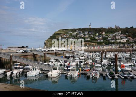 Fecamp harbour port in Normandy, France, French, Normandy, 2023 Stock ...