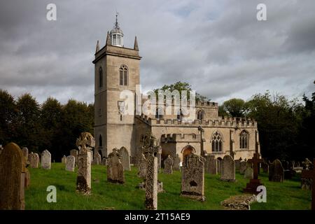St. Mary the Virgin Church, Weldon, Northamptonshire, England, UK Stock ...